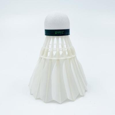 Cina 12PCS Dmantis D75 3in1 Competition Training Badminton Shuttlecocks Duck Birdies Duck Feather Shuttlecoc in vendita