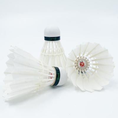 Cina Duck Feather 3in1 Shuttleock High Quality Competition Training Badminton Shuttlecocks Duck Birdies in vendita