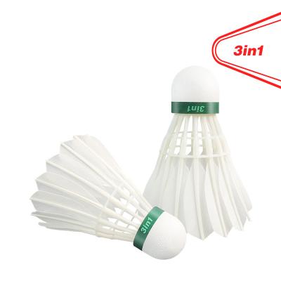 Cina Recommended Premium Durable Badminton Goose Feather Best Shuttlecock for Practice in vendita