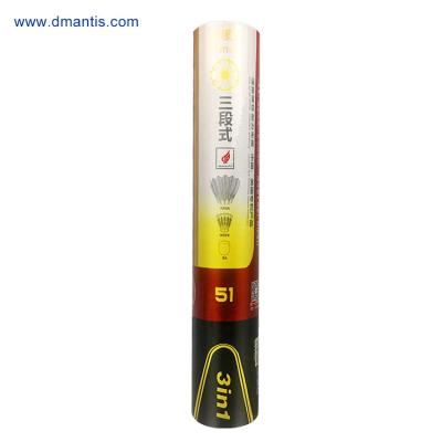 Cina Unico 3in1 Badminton Shuttlecock Corpo di palla in vendita