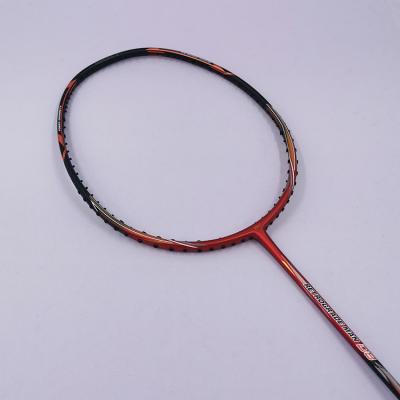 Cina 28lbs High Tension Full Carbon Badminton Racket 5u Graphite Badminton Racquet in vendita