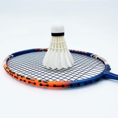 Cina 85g OEM Printing Available Racket Full Carbon Graphite Racquet Badminton in vendita