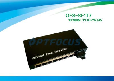 Cina Commutatore a fibra ottica del porto di DF MP 8, commutatore della rete 10/100mbps dello Sc di 1310nm 20KM in vendita