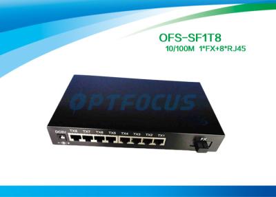 Cina Porto di fibra ottica pieno duplex del commutatore 8 cavo di UTP della struttura da 1536 byte in vendita