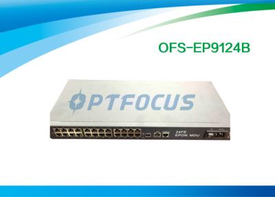 Cina 24 connettori del PC di Shell Tx 1310nm del metallo dei porti GPON EPON FTTX FTTB MDU ONU 100Mbps in vendita