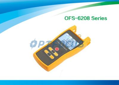 Κίνα Ofs-6208 οπτικός προσαρμοστής εναλλασσόμενου ρεύματος μπαταριών πηγής φωτός εργαλείων δοκιμής ινών 295g 1.5V προς πώληση