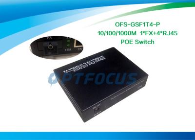 Cina Un potere di 5 porti sopra Ethernet POE/il commutatore di rete Poe di gigabit DF MP Mulyimode in vendita