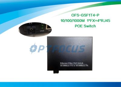 Cina potere 10/100mbps sopra Ethernet POE RJ-45 18dBm 125×27×85 millimetro piena duplex in vendita