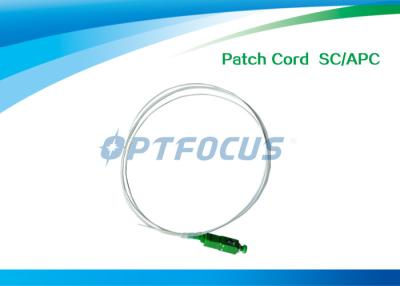 China Optical Patch Cord  Passive Components SC / APC Fiber Optic Patch Cable for sale