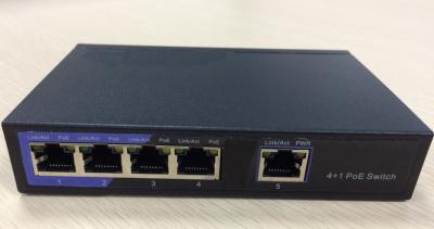 Cina Tratta in salita RJ45 IEEE802.3af di Giga del commutatore di rete di PoE di gigabit di 5 porti 1/a in vendita