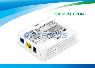 Cina Singola linea ottica colore di Gpon Epon ONU della porta Ethernet di GE di bianco dell'apparecchiatura terminale HG8310M in vendita