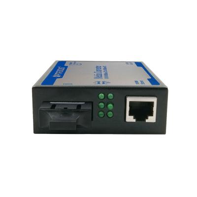China SM 20KM Fiber Optic Media Converter 1 Port 1000M Auto Negotiation With POE Function for sale