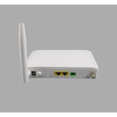 中国 12V 0.5A DCの供給GPON OLT ONU Fibra Opticaのルーター サポート1GE 1FE CATV WiFi港 販売のため