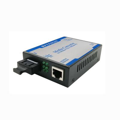 China Single Mode Dual Fiber Media Converter 10/100M Auto Adaptive 2.5W Power Consumption for sale