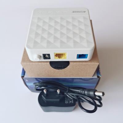 中国 12V Power supply epon gpon dual mode onu 1ge ethernet port sc 販売のため