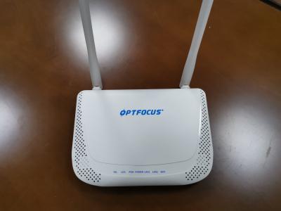 中国 GPON OLT ONU 2 port+ CATV+WIFI xpon dual mode gpon/epon onu FTTH modem GEPON router English Version compatible EG8247H 販売のため