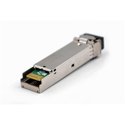 module de SFP d'interface de la fibre 20km LC d'émetteur-récepteur optique de la fibre 1.25G double