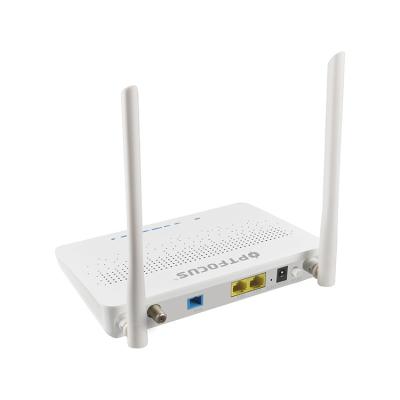 中国 繊維光学Epon Gpon Onu 1ge 1fe Realtekの破片Catv Wifiデュアル モードのOnu 販売のため