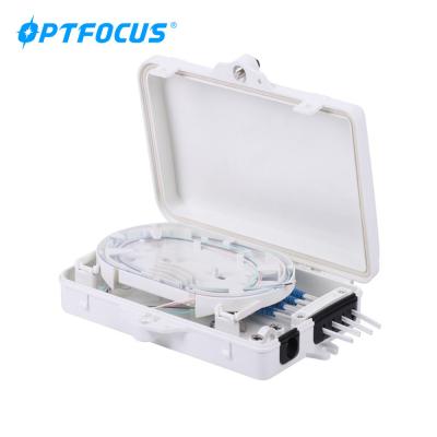 China 1/8 Drop Cable FTTH IP67 Optical 8 Port Terminal Box for sale