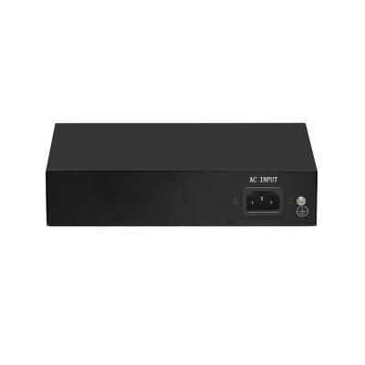 Cina DIN Rail 1.2Gbps FTTX 100M PSE DC52V 4 Port POE Switch in vendita
