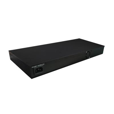China 24 10/100/100M Ports ASIC Chip 10G Ethernet Fiber Switch with IPv4/IPv6 routing Te koop