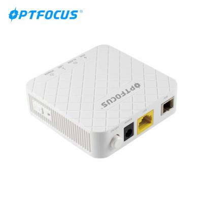 中国 FTTH 12V SC UPC GPON OLT ONU 20KM 1GE Xpon Onu 1基の左舷自動検出 販売のため