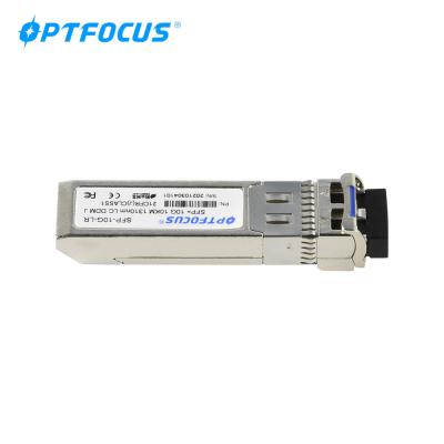 China Conexión enchufable caliente del módulo SMF de DFB 10G 1310nm Sfp con DDM en venta