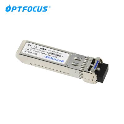 China Conexión enchufable caliente del módulo SMF de DFB 10G 1310nm Sfp con DDM en venta