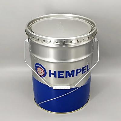 Customizable Interior Metal Industrial Metal Bucket With Handle And Lid For