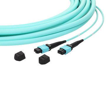 Cina Cavi della toppa OM3, connettori misti di fibra ottica del cavo di toppa MTP/di MPO in vendita
