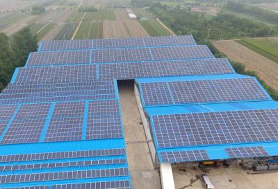China Ground Installation 1MW 1000KW Grid Tied Solar PV System Te koop