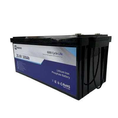 Cina Batteria di accumulo di energia LiFePO4 resistente 25,6V 100Ah Sistema di alimentazione ad alta efficienza in vendita