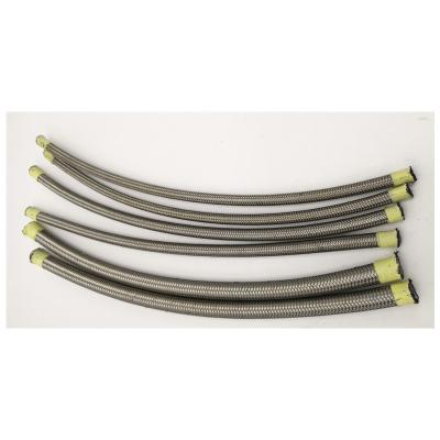 Κίνα DN6 χάλυβας AISI 304 ομαλή πλεγμένη PTFE μάνικα, τεφλόν μάνικα για τα αυτοκίνητα προς πώληση