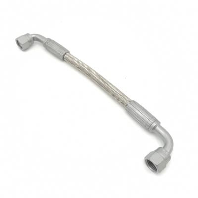 Cina 1/4" 6AN ha intrecciato il tubo flessibile di PTFE per il compressore d'aria in vendita