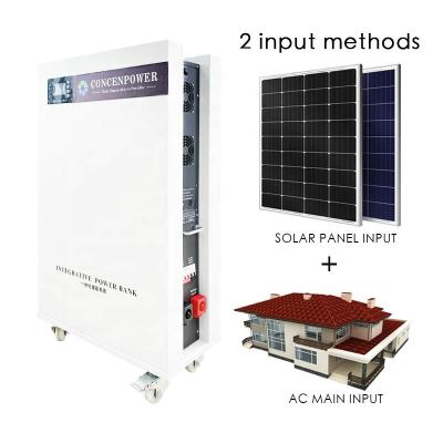 China AC Solar Power Storage Bank 3KW 50Hz - 60Hz Sustainable Power Storage Bank Te koop