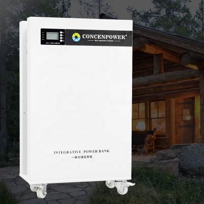China Sine Wave Solar Power Storage Bank 5KWh 50Hz - 60Hz Solar Power Bank Te koop