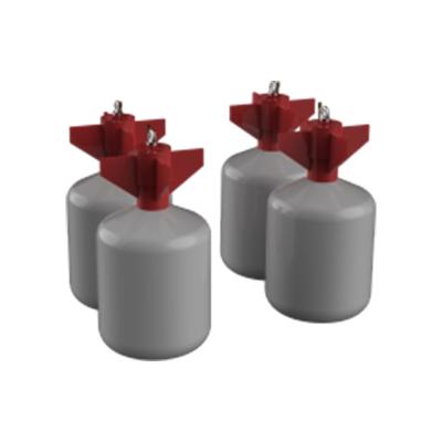 Cina PET Plastic Fire Extinguisher Equipment Working Temperature Minus 20℃ - 55℃ Fire Extinguisher Bomb in vendita
