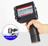Quality 40m/min Printing Speed Handheld Inkjet Printer for Batch Number and Expiry Date Stamp for sale