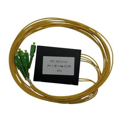 Cina 1260 nm Fibra ottica 1*8 Sc APC ABS Box PLC Splitter per rete di distribuzione ottica FTTH in vendita