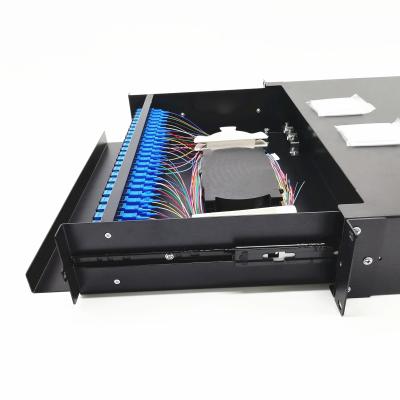 Cina FTTX MPO Rack Fiber Distribution Frame Machine MPO LC24 core 96 core LC MPO Fiber Box in vendita