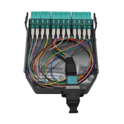Cina Densità Modulare Design LC Fibra ottica MTP/MPO-LC Converter Cassetta per cordone patch in vendita