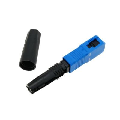 Cina FTTH SC UPC Single-mode 55mm Fiber Optic Fast Connector per foglio dati Central 2 Time in vendita