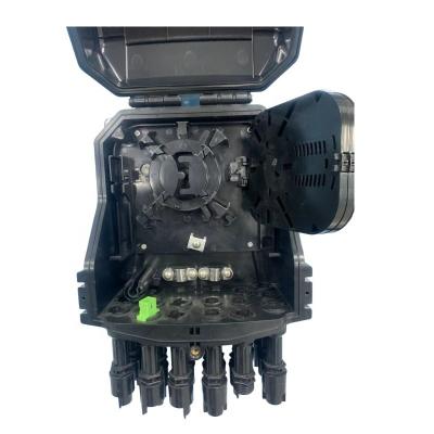 China Caja conjunta de micro-bucle óptico de suministro FTTH con diámetro de cable de 15 mm y material ABS PC en venta