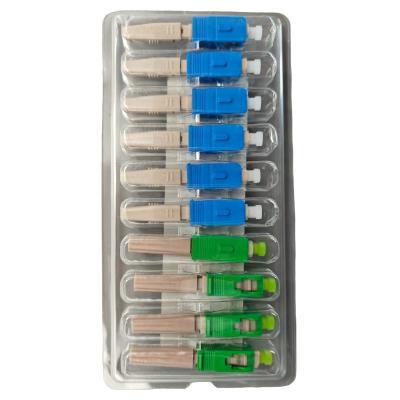 Cina SC Fast Connector 2.0*3.0/2.0*5.0mm per l'assemblaggio rapido del cavo a caduta in fibra ottica SC in vendita