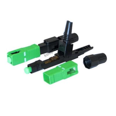 Cina Connettore di assemblaggio rapido per resistenza all'acqua ESC250D 55/60mm APC UPC SC APC FTTH personalizzato in vendita