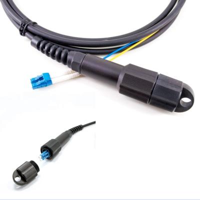 Cina Cavo a fibra ottica FTTH impermeabile all'aperto con connettore CPRI e ripetibilità 0,1 in vendita