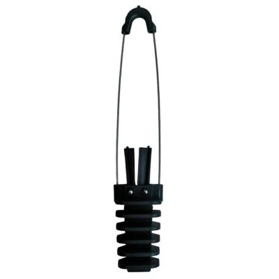Cina 3-8 mm Clampo di tensione in fibra con materiale di nylon PA6 e filo in acciaio inossidabile in vendita