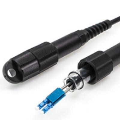 Cina Modulo di fibra FTTH LC connettore PA66 antipolvere impermeabile per durevole in colore nero in vendita