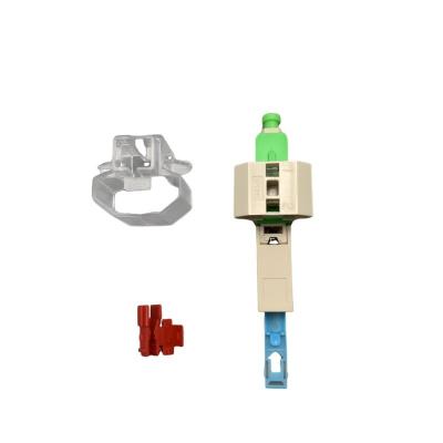 Cina Attrezzature a fibra veloce per FTTH 2024 PBT Fast Connector SC APC UPC Optic Connector in vendita