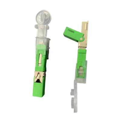 Cina Fibra ottica connettore rapido filo SC UPC Fibra ottica attrezzature SC APC connettore rapido in vendita